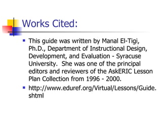 Lesson planning | PPT