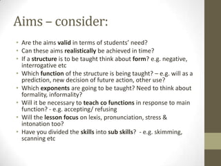 Lesson planning | PPT | Free Download