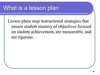 Lesson planning | PPT