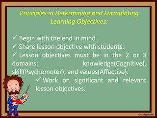 Lesson planning | PPTX