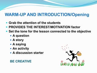 Lesson planning | PPTX