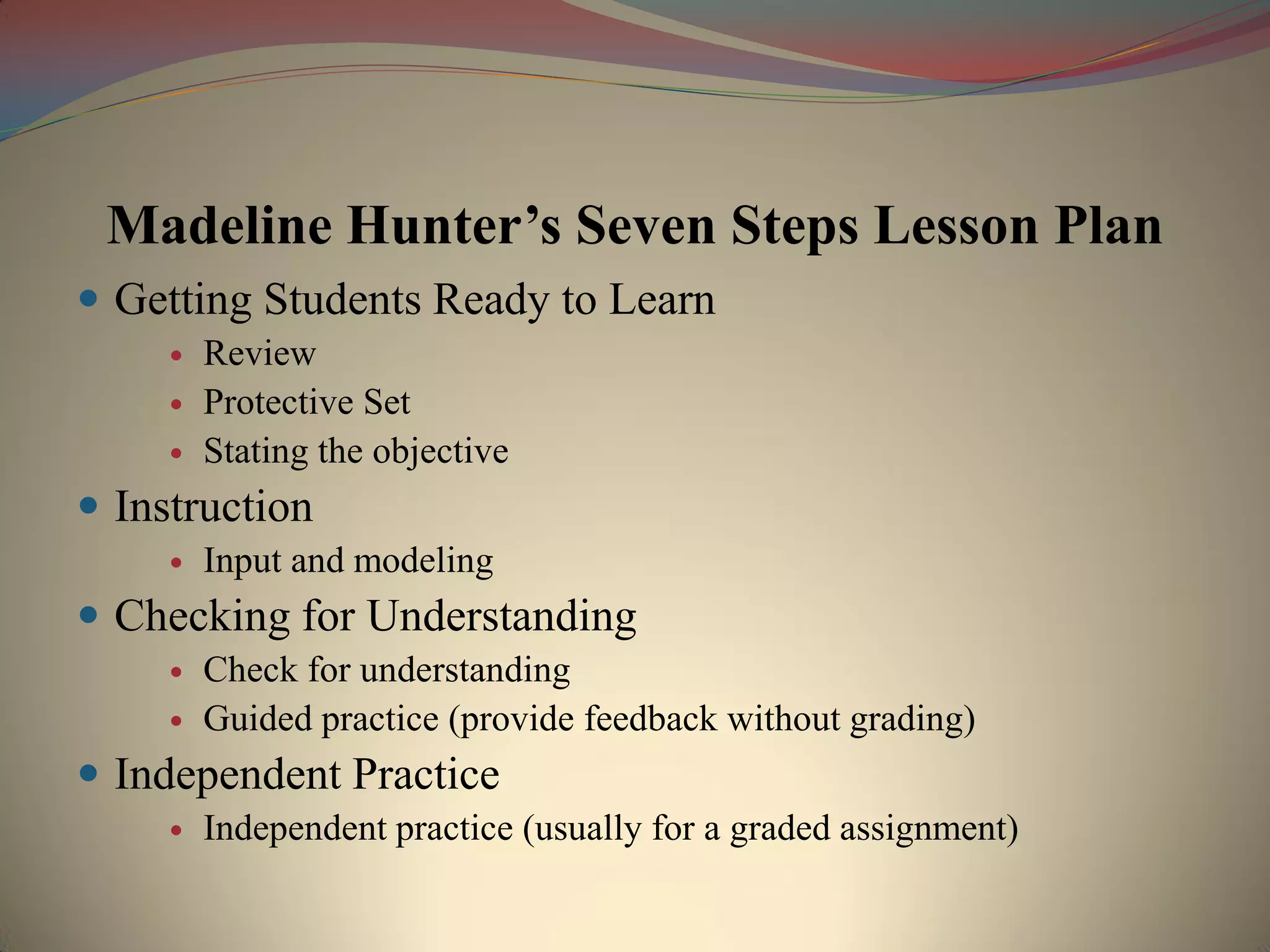 Lesson planning | PDF