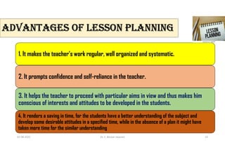 Lesson planning | PDF