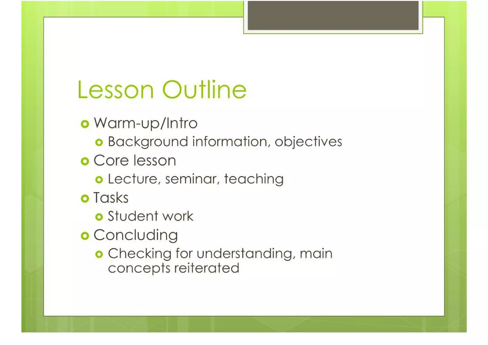 Lesson Planning | PPT