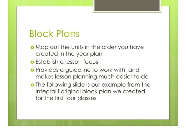 Lesson Planning | PPT
