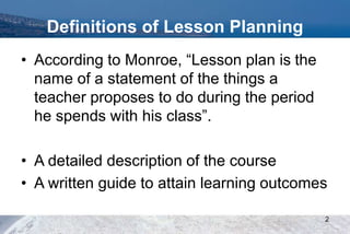 Lesson Planning.ppt