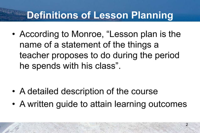 Lesson Planning.ppt