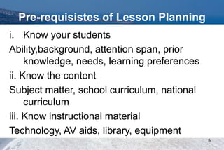 Lesson Planning.ppt