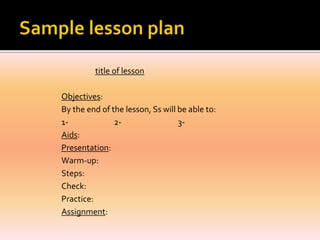 Lesson Planning.ppt