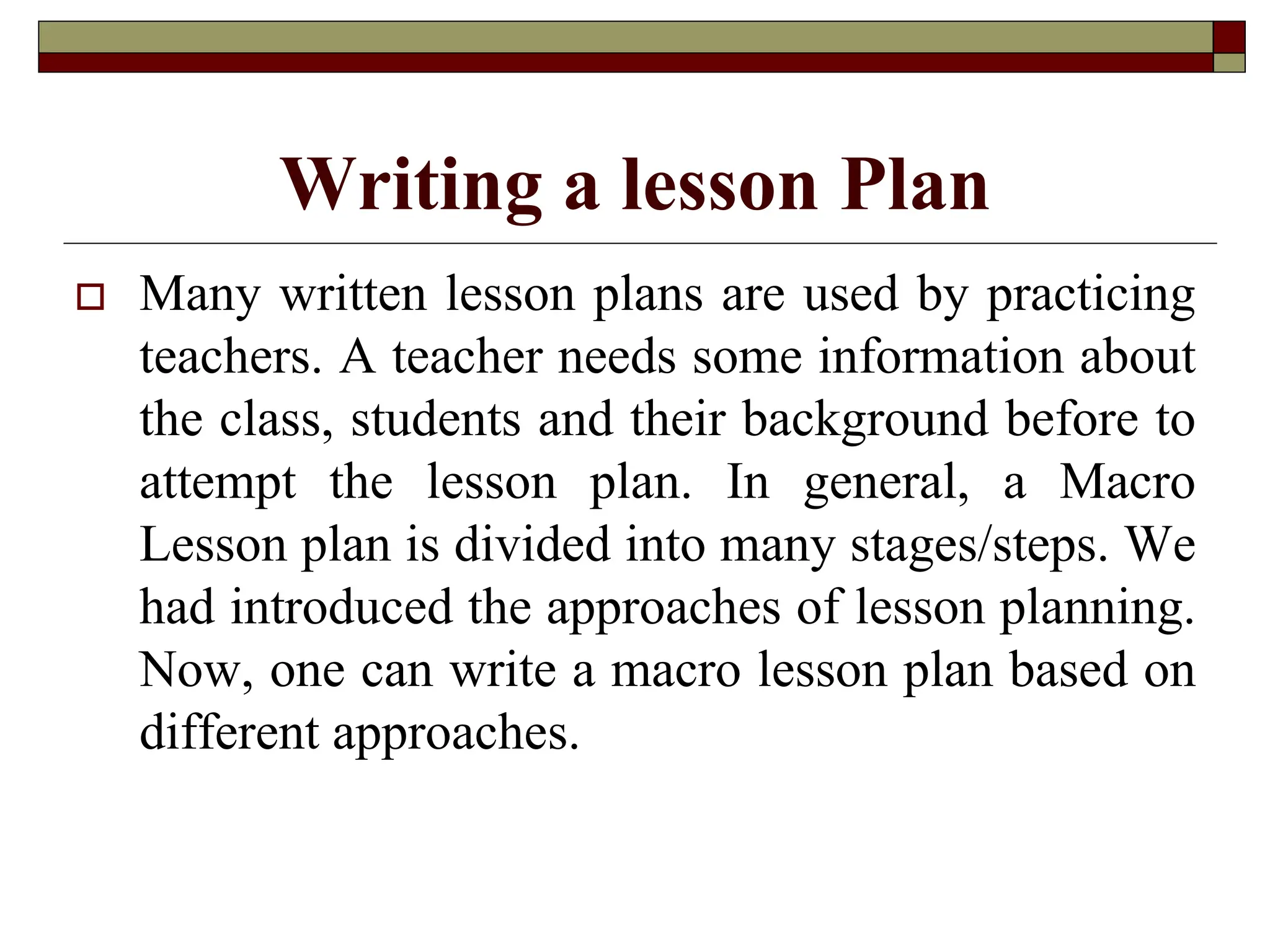 Lesson Planning_Guide in Teaching _By DR. Danival Mushtaq | PPT
