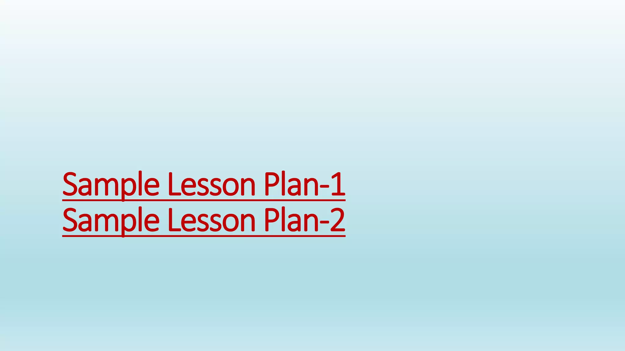 Lesson planning apcce1 | PPT