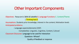 Lesson planning apcce1 | PPT