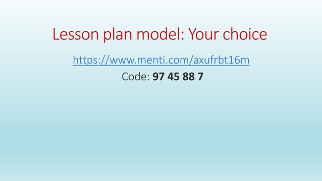 Lesson planning apcce1 | PPT