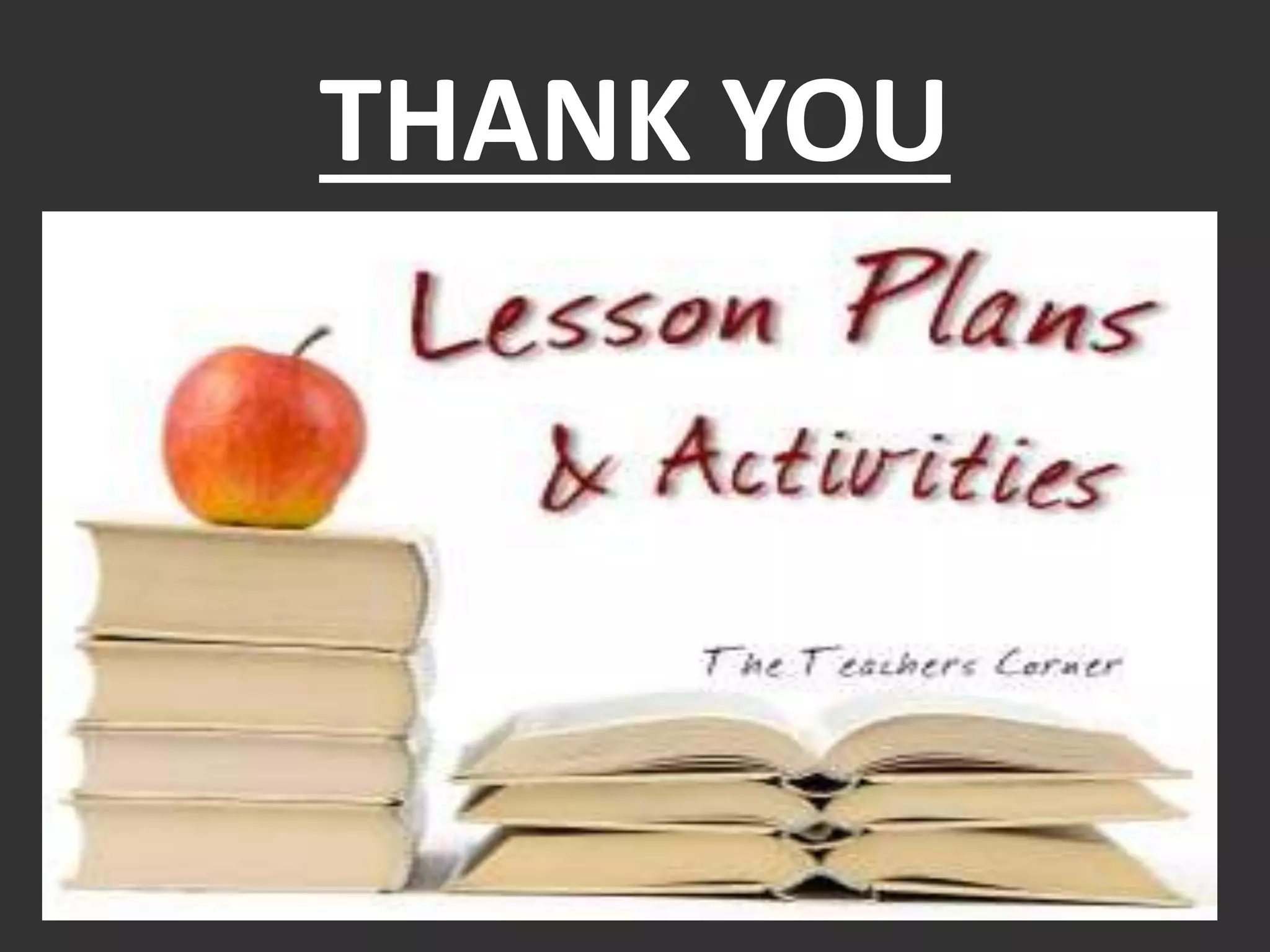 INTRODUCTION TO LESSON PLANNING | PPTX