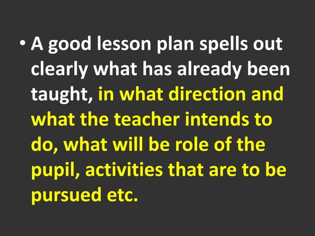 INTRODUCTION TO LESSON PLANNING | PPTX | Educational Assessment | Education