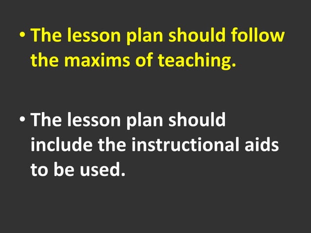 INTRODUCTION TO LESSON PLANNING | PPTX | Educational Assessment | Education