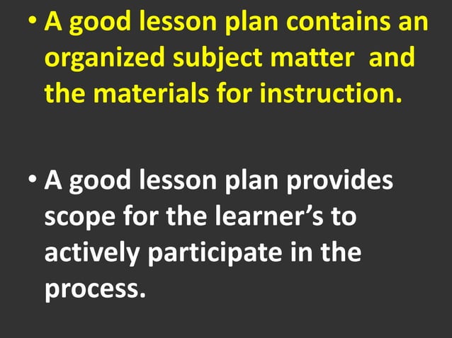 INTRODUCTION TO LESSON PLANNING | PPTX | Educational Assessment | Education