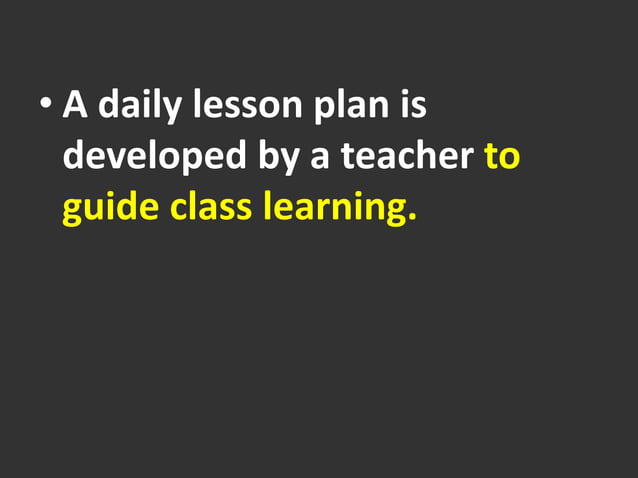 INTRODUCTION TO LESSON PLANNING | PPTX | Educational Assessment | Education