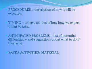 Lesson planning | PPT