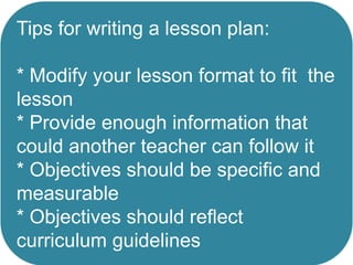 Lesson Planning and Approaches in Science.pptx