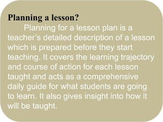 Lesson Planning and Approaches in Science.pptx