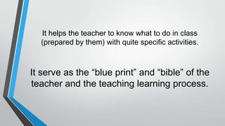 Lesson planning and demo teaching | PPTX