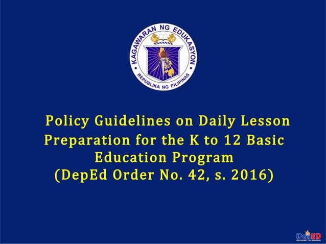 Lesson Planning for DepEd Teachers | PPT | Educational Assessment ...