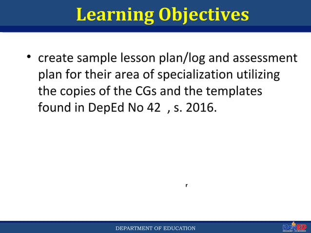 Lesson Planning for DepEd Teachers | PPT | Educational Assessment ...