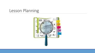 lesson planning early childhood education | PPTX
