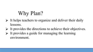 lesson planning early childhood education | PPTX