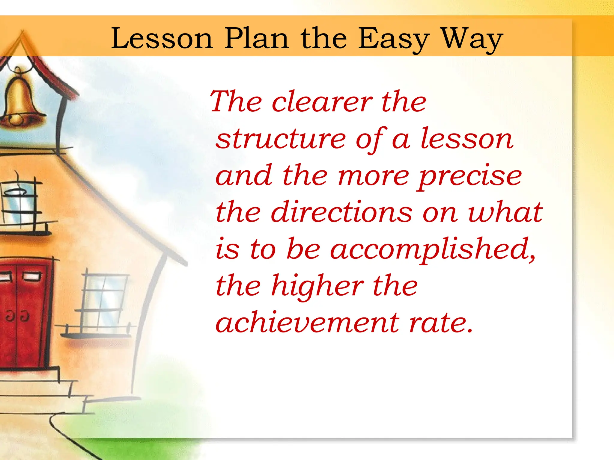 Lesson planning For Effective Teaching, Teacher Guide | PPT