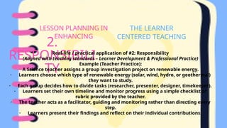 Lesson Planning in Enhancing Learner Centered Teaching .pptx