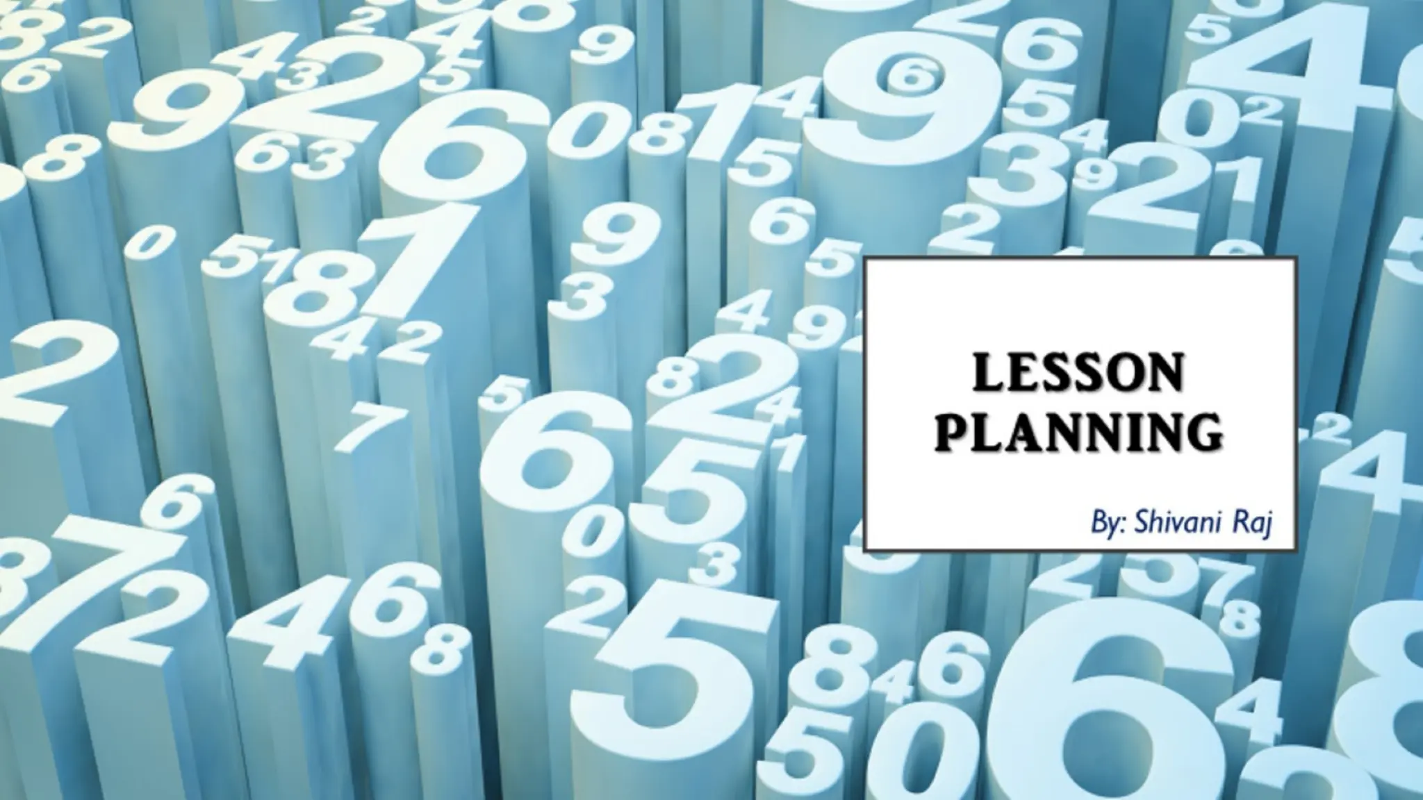 LESSON PLANNING for teaching career of t | PPTX