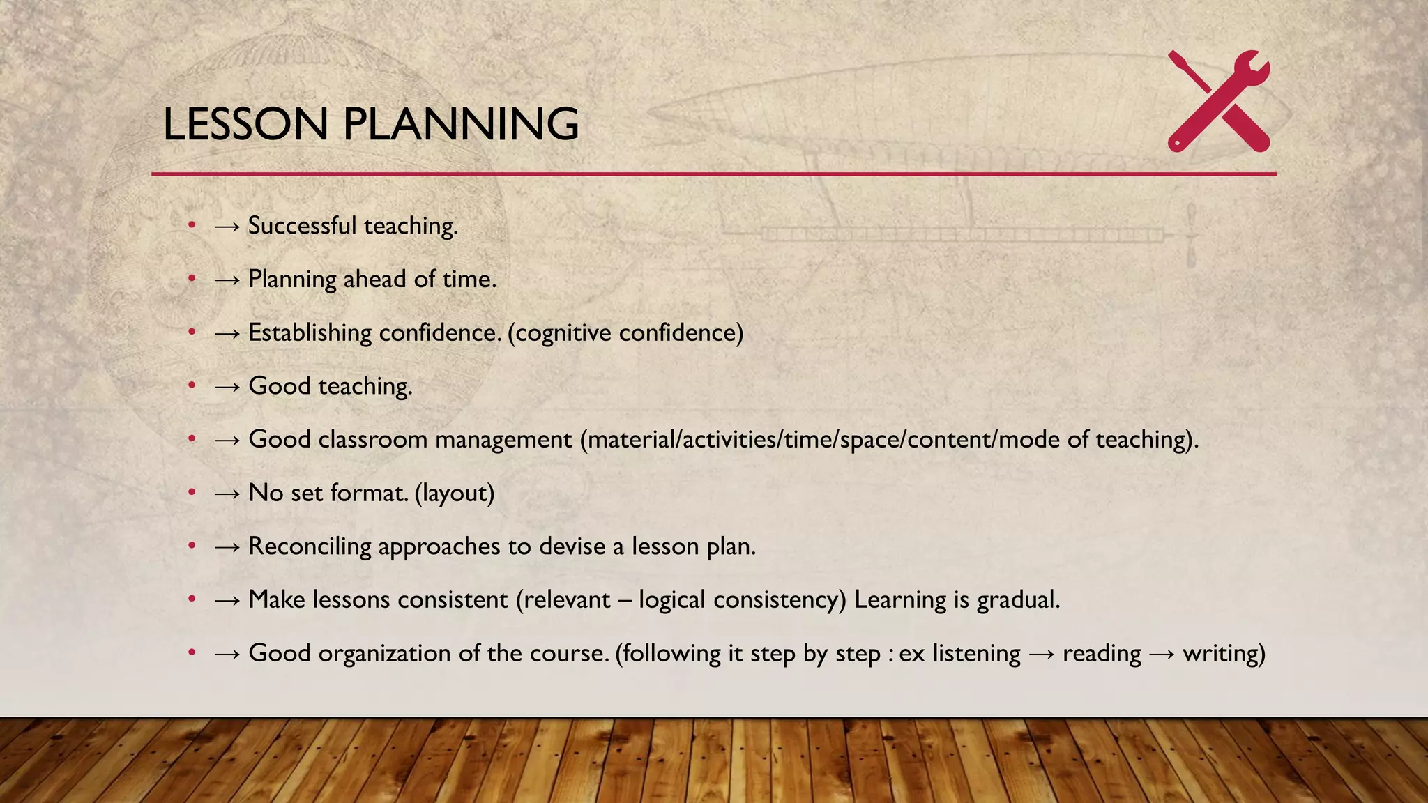 Lesson planning presentation | PPT