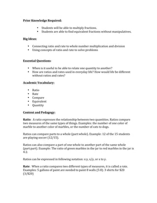 Lesson planning project | PDF