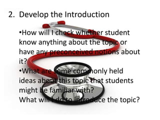 Lesson planning steps | PPTX