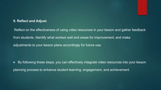 Lesson Planning using video resources.pptx