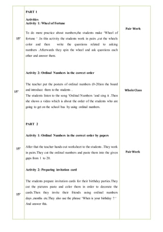 Lesson plan numbers 3 4- | DOCX