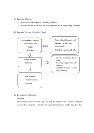Lesson plan of similarity | DOCX
