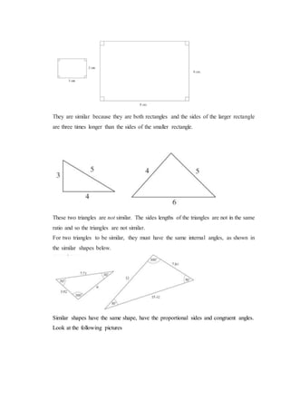 Lesson plan of similarity | DOCX