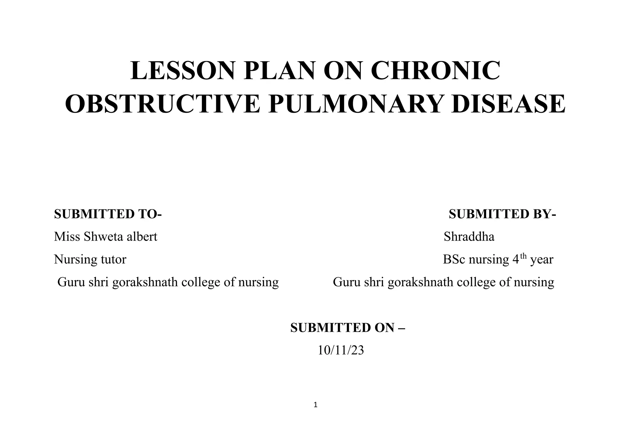 LESSON PLAN ON CHRONIC OBSTRUCTIVE PULMONARY DISEASE.docx