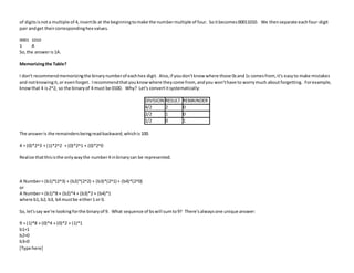 Lesson plan on data representation | DOCX