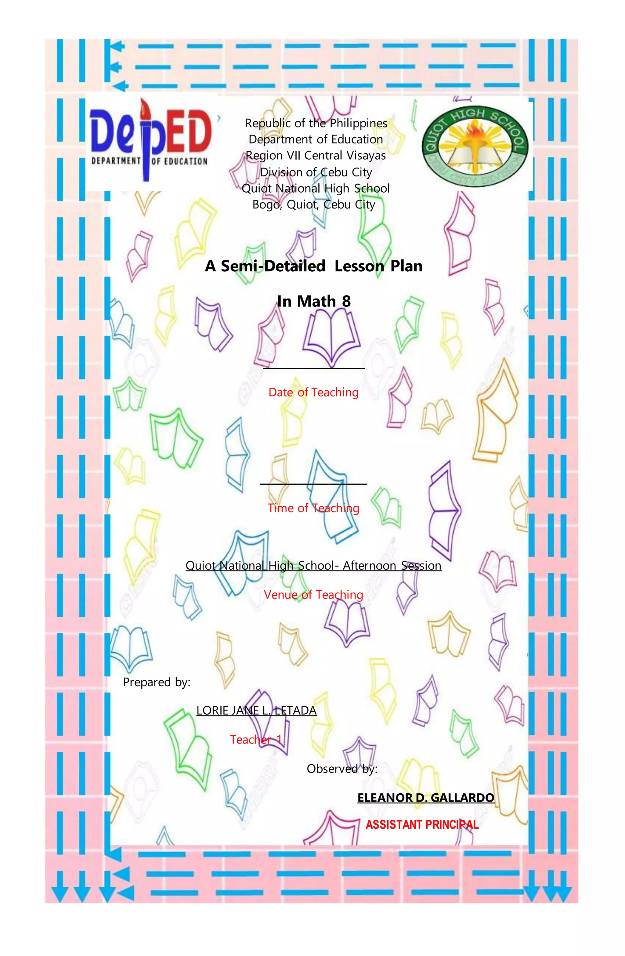 Factoring The Sum and Difference of Two Cubes | DOCX | Educational ...
