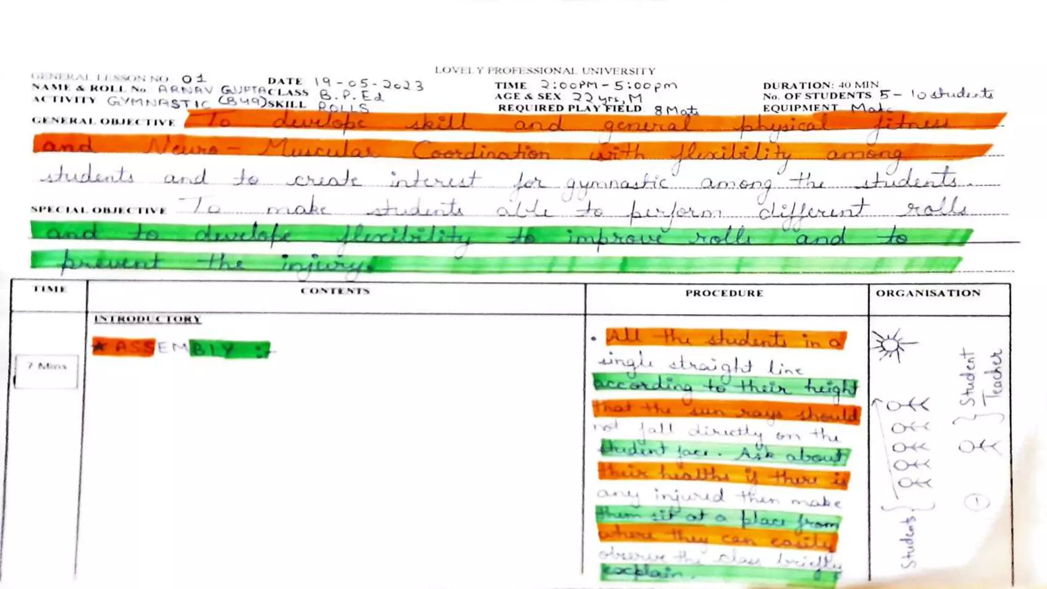 lesson plan on gymnastic.pptx