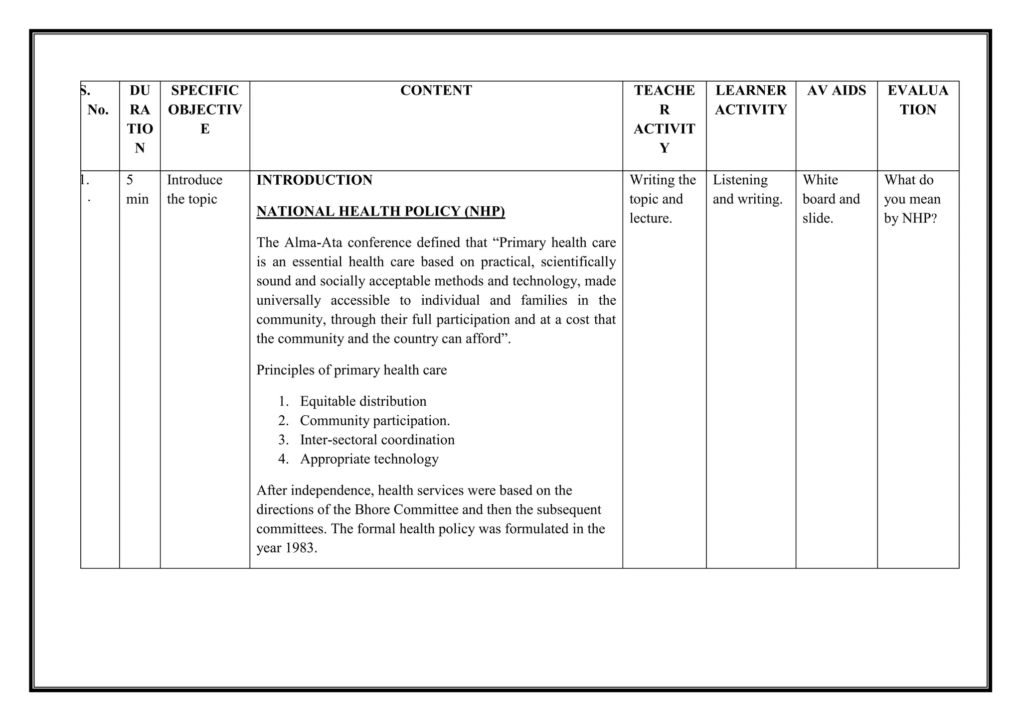 LESSON PLAN on NHP.docx