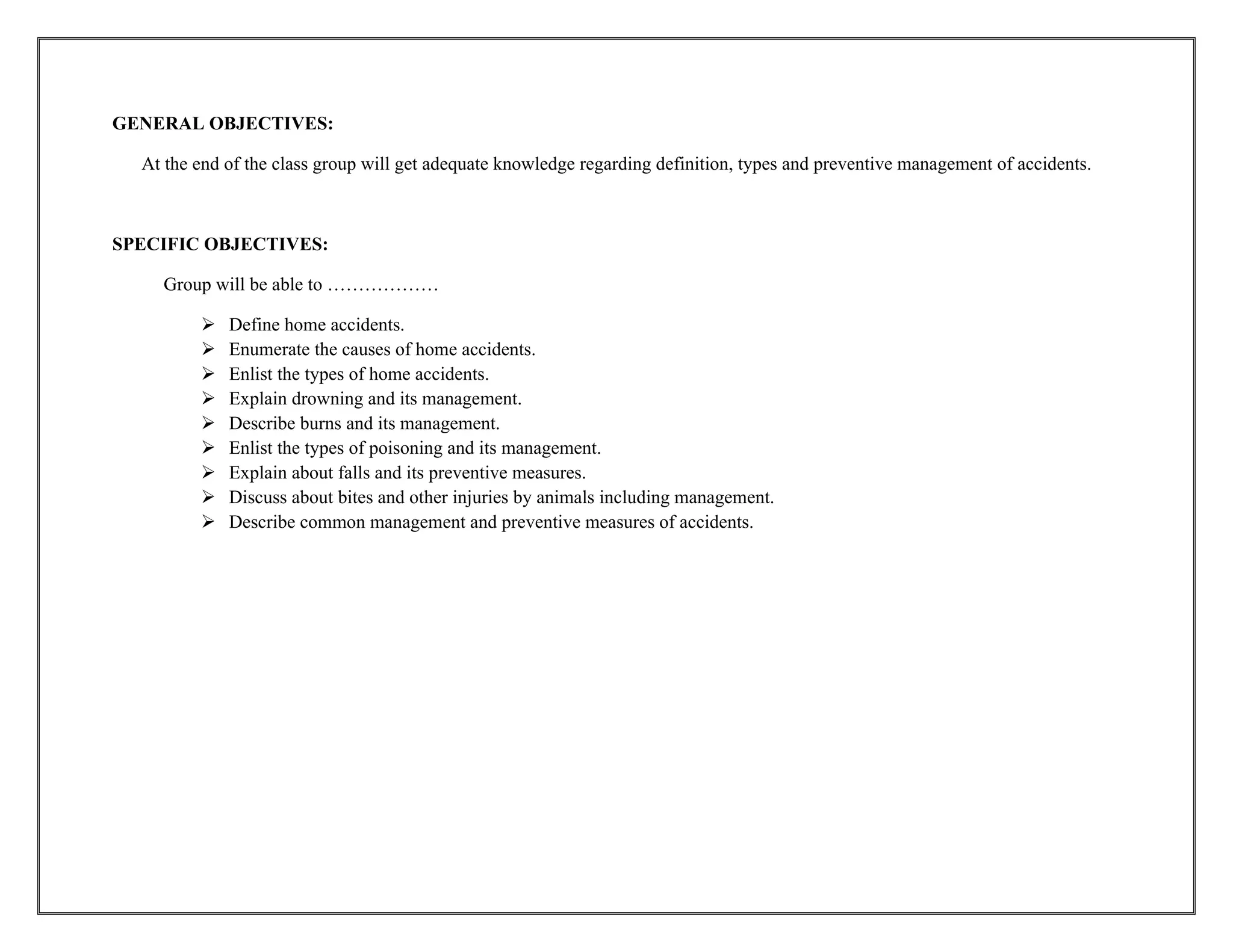 LESSON PLAN on prevention of accidents.docx