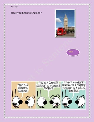 Lesson plan on sentence for children | DOCX