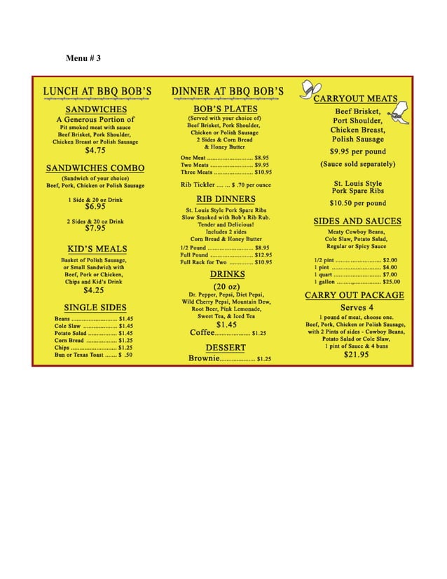 Lesson Plan Ordering At The Restaurant | DOC