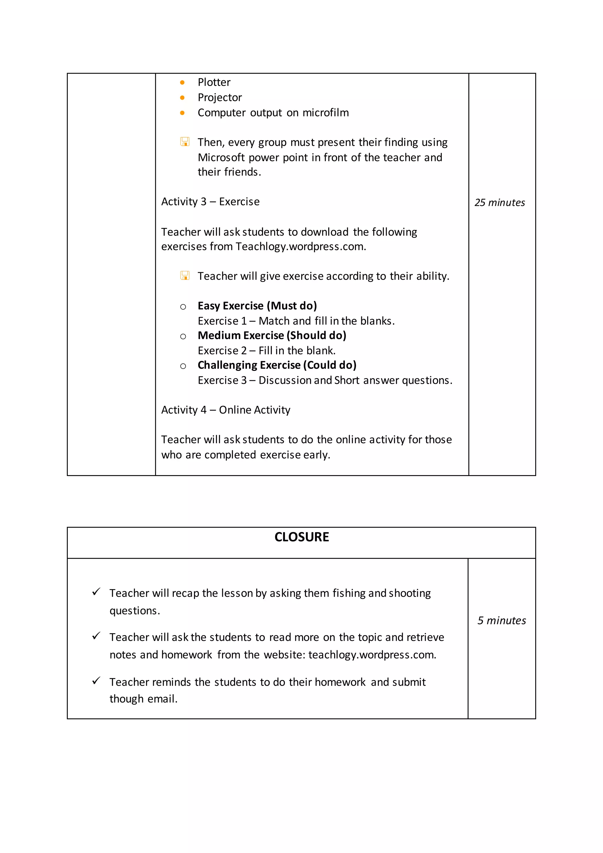 Output Devices | DOCX | Computer Peripherals | Computing