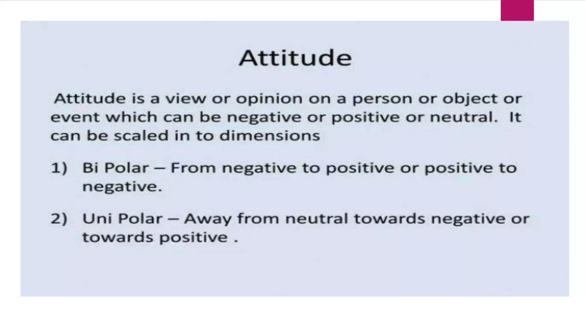 Assessment of attitude | PPTX